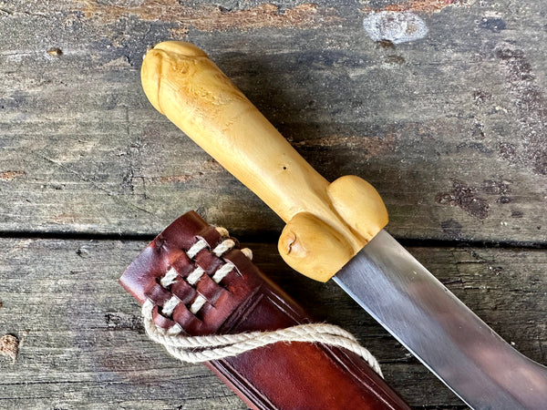 Rude 15thC Bollock Dagger - SOLD - Tod's Workshop