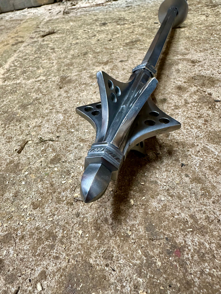 Late 15th Flanged Met Museum mace - lead time 6-8 weeks - Tod's Workshop