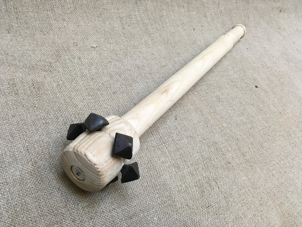 Large 6 Stud lead weighted Medieval maul - Tod's Workshop