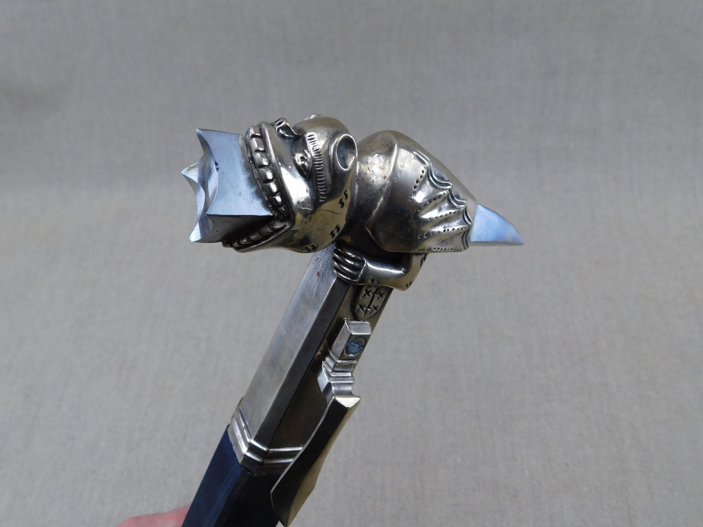 Dragon Medieval war hammer Bec de Corbin - Tod's Workshop